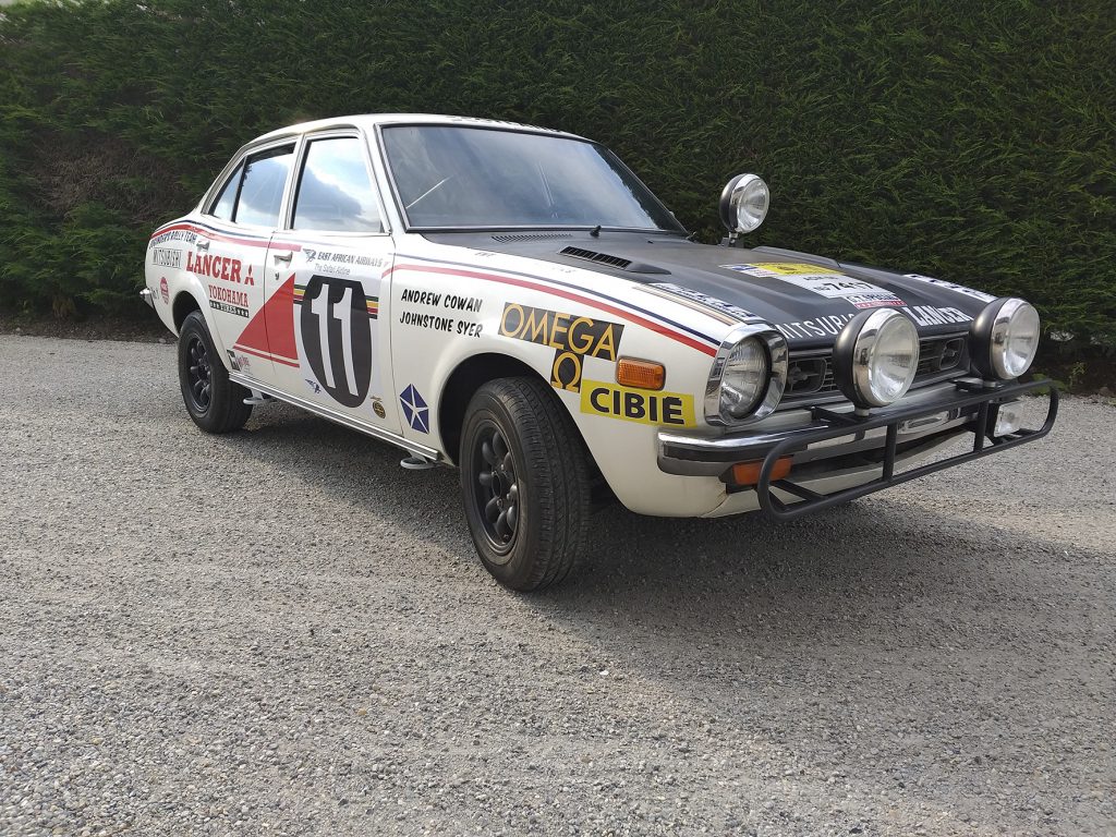 Mitsubishi Lancer 1600 GSR – 1976 – Gr. 2 – John de Heijde – Slowlysideways